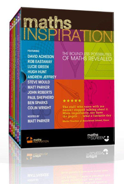 Maths Inspiration DVD "Box Set" – Maths Gear - Mathematical curiosities ...