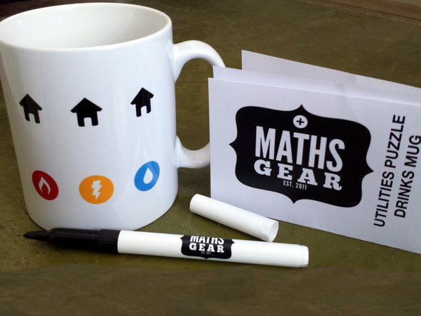 Utilities puzzle mug – Maths Gear - Mathematical curiosities, games and ...