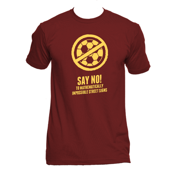 "Impossible Street Signs" T-Shirt – Maths Gear - Mathematical ...